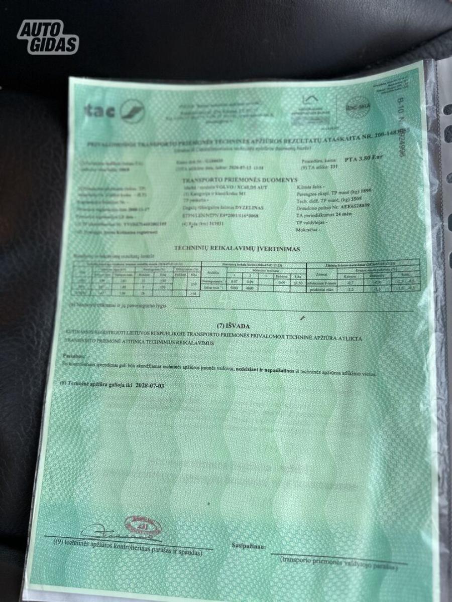 Zils Volvo XC60 2008 Kauņa, ar dzinēja tilpumu 2.40 L un nobraukumu 314 tūkst. km par 5600 €, foto 23 vietnē AUTOMOTO.COM.LV