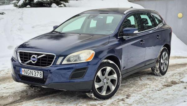 Blue Volvo XC60 2011 in Vilnius, with an engine capacity of 1.98 L and mileage of 250 thousand km for 5500 €, photo 1 on AUTOMOTO.COM.LV