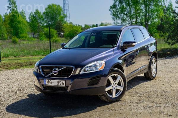 Blue Volvo XC60 2012 in Riga, with an engine capacity of 2.40 L and mileage of 0 thousand km for 9990 €, photo 1 on AUTOMOTO.COM.LV