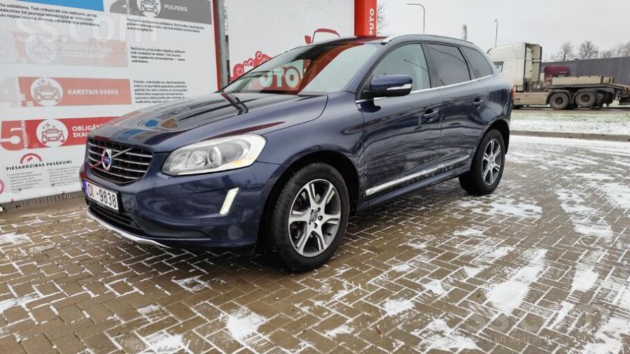 Blue Volvo XC60 2014 in Jelgava, with an engine capacity of 2.00 L and mileage of 210 thousand km for 10990 €, photo 15 on AUTOMOTO.COM.LV