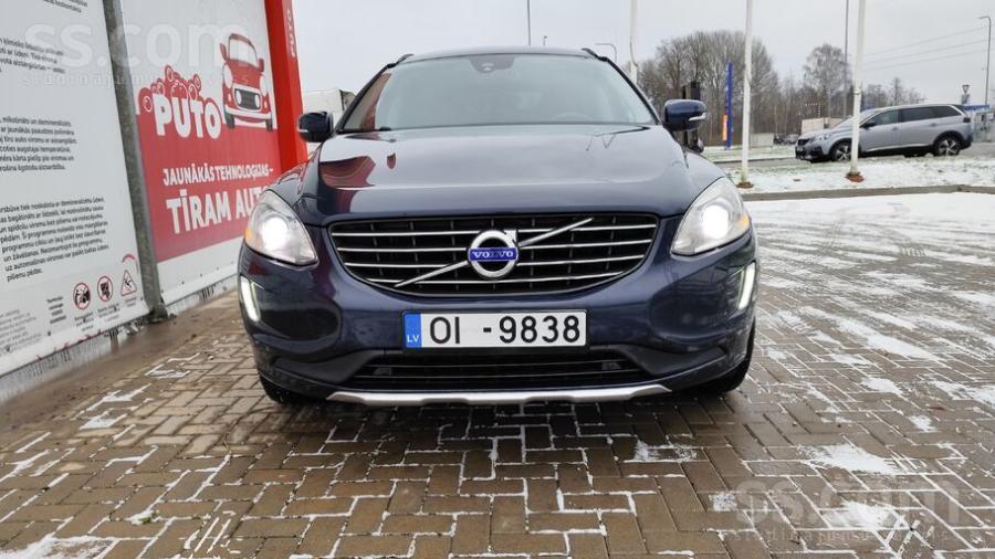Blue Volvo XC60 2014 in Jelgava, with an engine capacity of 2.00 L and mileage of 210 thousand km for 10990 €, photo 16 on AUTOMOTO.COM.LV