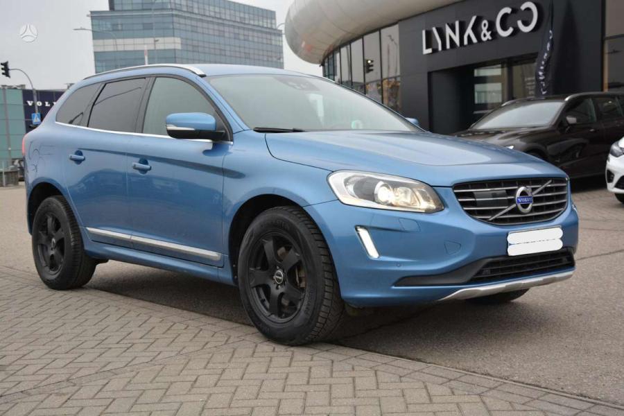 Blue Volvo XC60 2014 in Vilnius, with an engine capacity of 2.40 L and mileage of 209 thousand km for 12500 €, photo 10 on AUTOMOTO.COM.LV