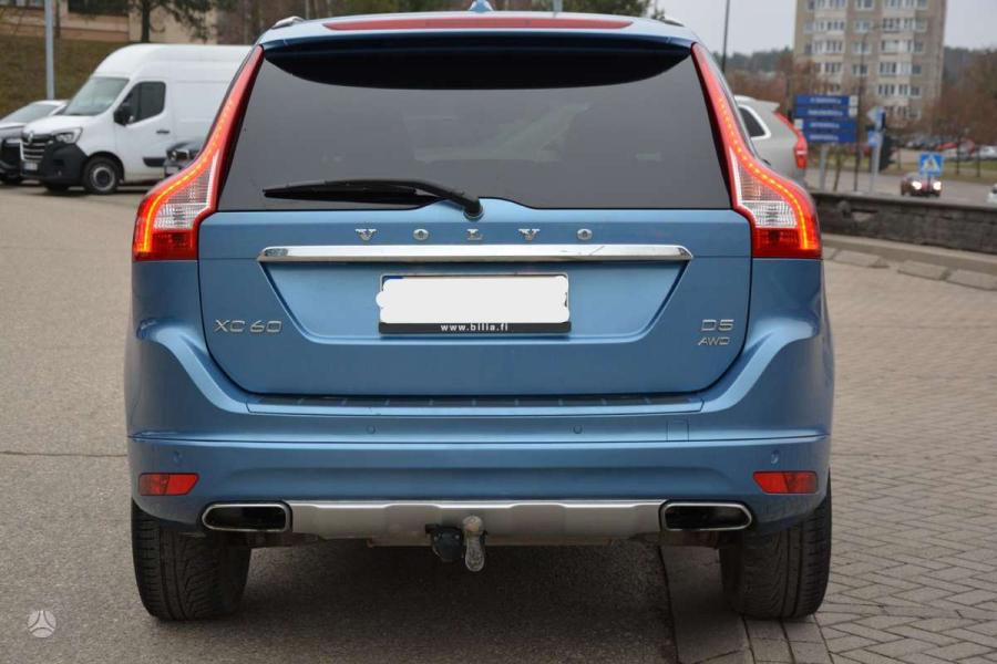 Blue Volvo XC60 2014 in Vilnius, with an engine capacity of 2.40 L and mileage of 209 thousand km for 12500 €, photo 13 on AUTOMOTO.COM.LV
