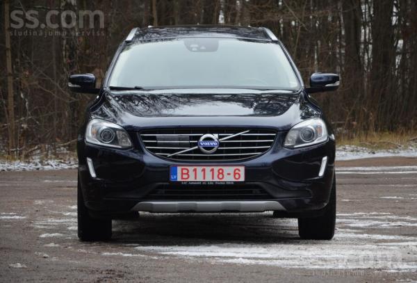 Blue Volvo XC60 2015 in Riga, with an engine capacity of 2.40 L and mileage of 0 thousand km for 15890 €, photo 2 on AUTOMOTO.COM.LV