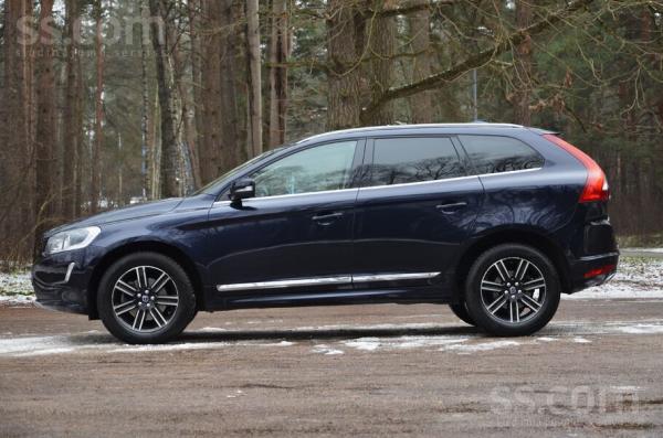 Blue Volvo XC60 2015 in Riga, with an engine capacity of 2.40 L and mileage of 0 thousand km for 15890 €, photo 5 on AUTOMOTO.COM.LV