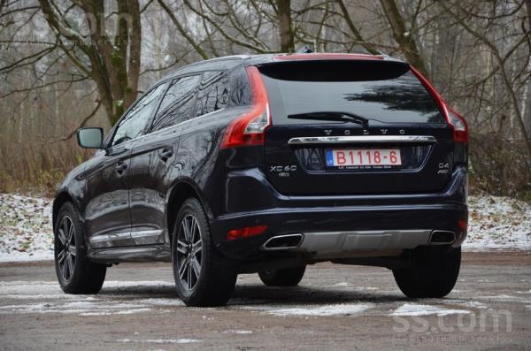 Blue Volvo XC60 2015 in Riga, with an engine capacity of 2.40 L and mileage of 0 thousand km for 15890 €, photo 6 on AUTOMOTO.COM.LV