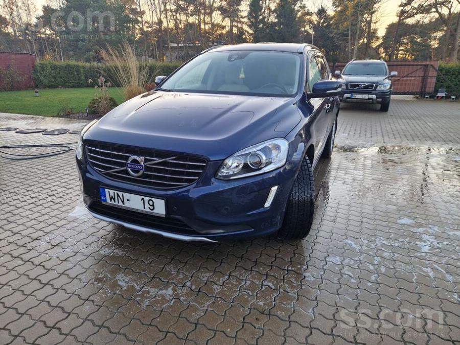 Blue Volvo XC60 2015 in Tukums, with an engine capacity of 2.40 L and mileage of 186 thousand km for 15200 €, photo 1 on AUTOMOTO.COM.LV