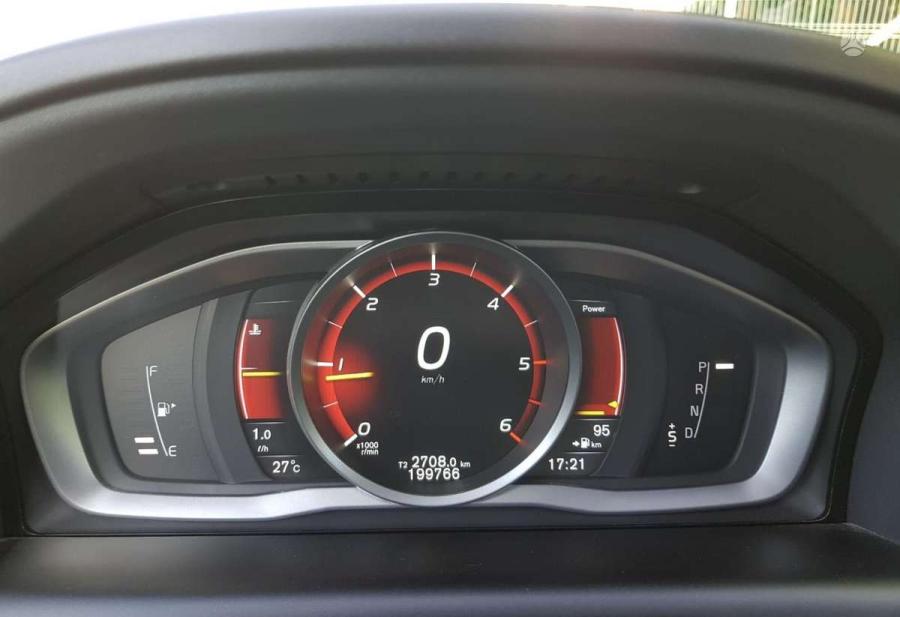 Blue Volvo XC60 2015 in Siauliai, with an engine capacity of 1.97 L and mileage of 199 thousand km for 11200 €, photo 25 on AUTOMOTO.COM.LV