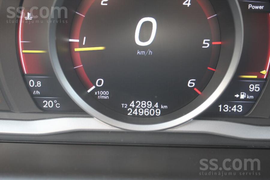 Blue Volvo XC60 2015 in Liepaja, with an engine capacity of 2.00 L and mileage of 250 thousand km for 12300 €, photo 14 on AUTOMOTO.COM.LV