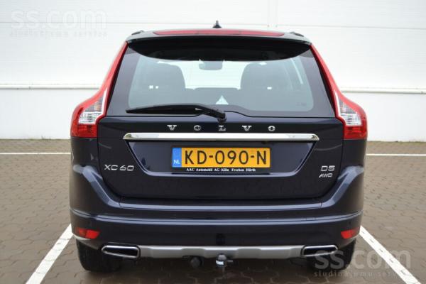 Blue Volvo XC60 2016 in Riga, with an engine capacity of 2.40 L and mileage of 0 thousand km for 15950 €, photo 5 on AUTOMOTO.COM.LV