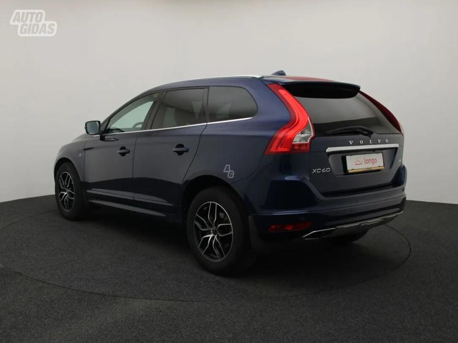 Blue Volvo XC60 2016 in Vilnius, with an engine capacity of 2.00 L and mileage of 123 thousand km for 18899 €, photo 7 on AUTOMOTO.COM.LV