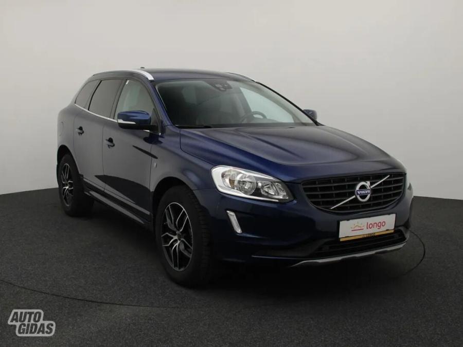 Blue Volvo XC60 2016 in Vilnius, with an engine capacity of 2.00 L and mileage of 123 thousand km for 18899 €, photo 10 on AUTOMOTO.COM.LV