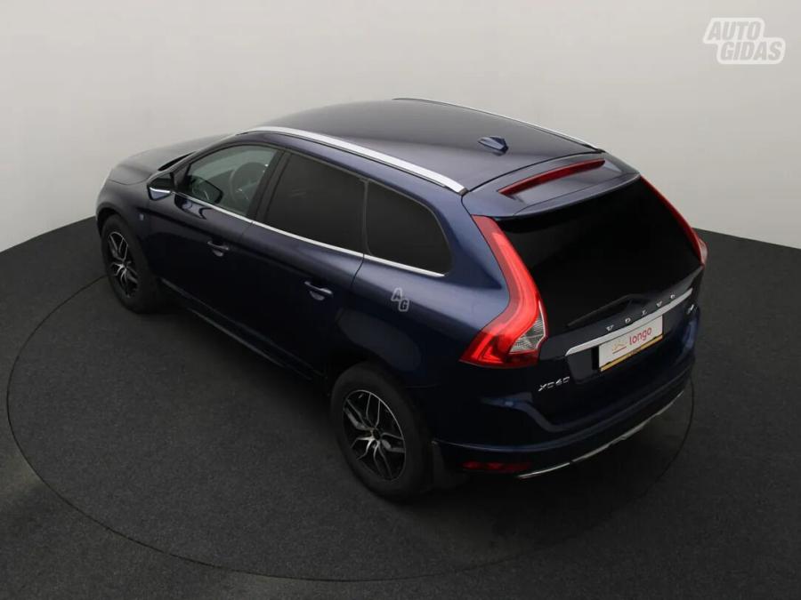 Blue Volvo XC60 2016 in Vilnius, with an engine capacity of 2.00 L and mileage of 123 thousand km for 18899 €, photo 12 on AUTOMOTO.COM.LV