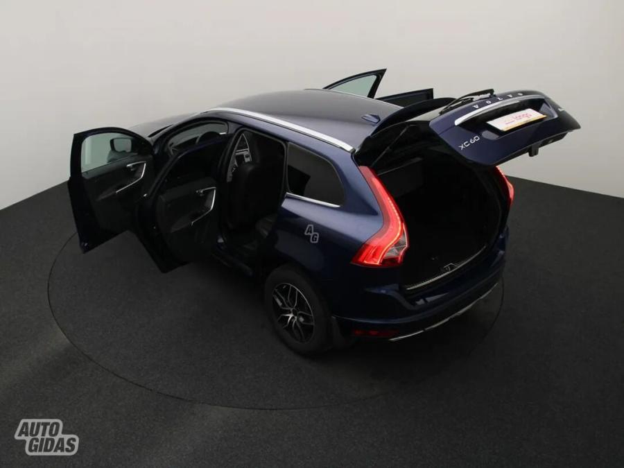Blue Volvo XC60 2016 in Vilnius, with an engine capacity of 2.00 L and mileage of 123 thousand km for 18899 €, photo 13 on AUTOMOTO.COM.LV