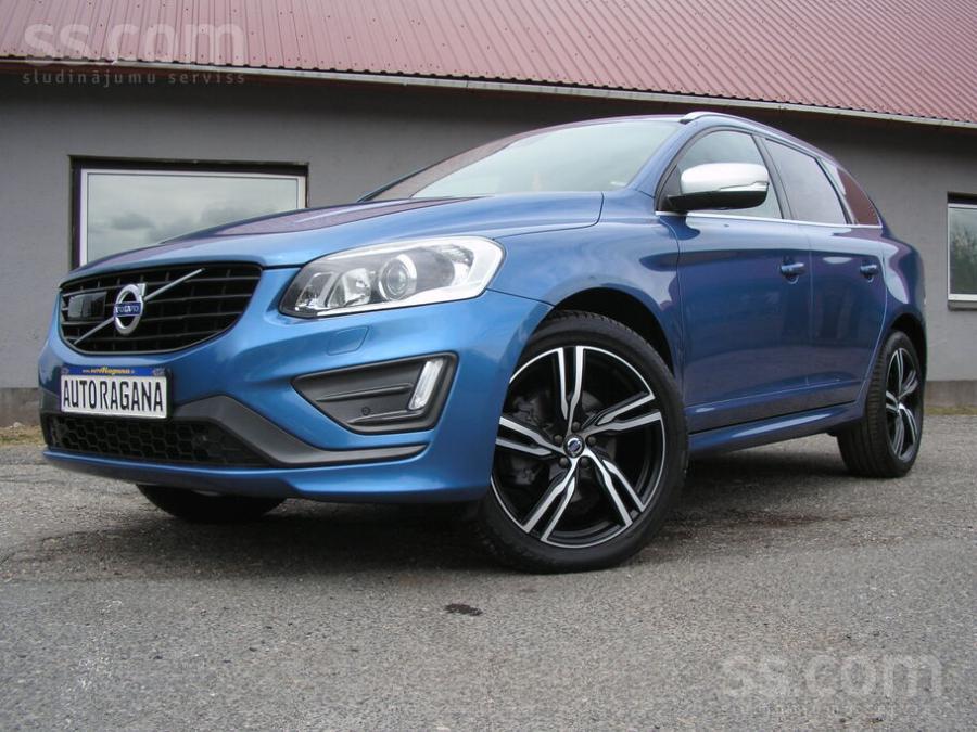 Blue Volvo XC60 2016 in Riga, with an engine capacity of 2.40 L and mileage of 0 thousand km for 16950 €, photo 10 on AUTOMOTO.COM.LV