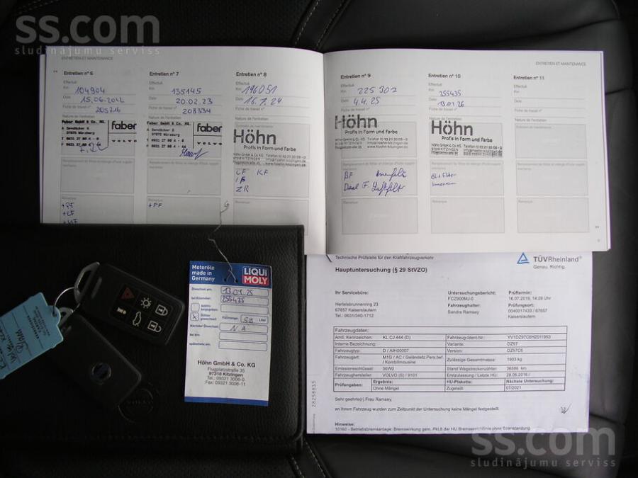 Blue Volvo XC60 2016 in Riga, with an engine capacity of 2.40 L and mileage of 0 thousand km for 16950 €, photo 36 on AUTOMOTO.COM.LV