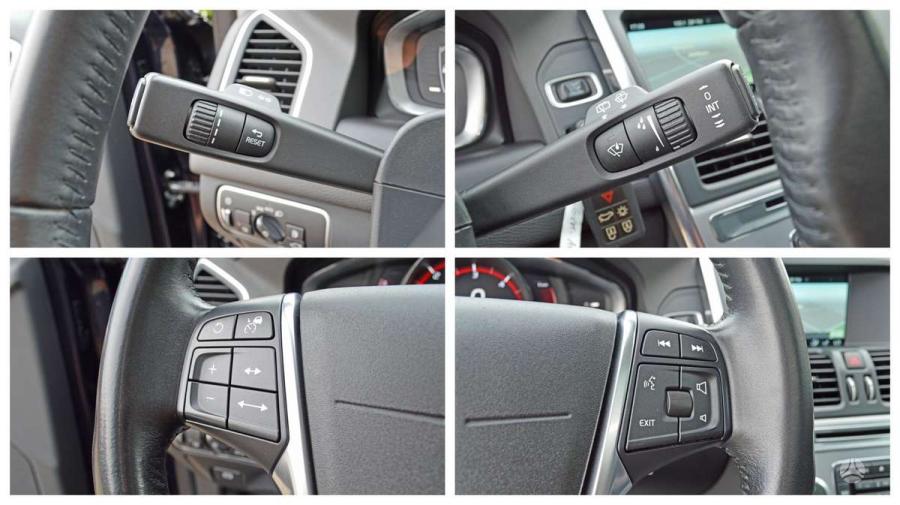 Blue Volvo XC60 2016 in Vilnius, with an engine capacity of 2.40 L and mileage of 100 thousand km for 17350 €, photo 26 on AUTOMOTO.COM.LV