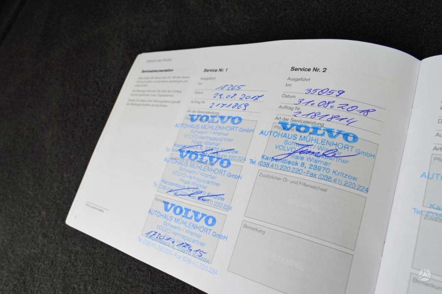 Blue Volvo XC60 2016 in Vilnius, with an engine capacity of 2.40 L and mileage of 100 thousand km for 17350 €, photo 43 on AUTOMOTO.COM.LV