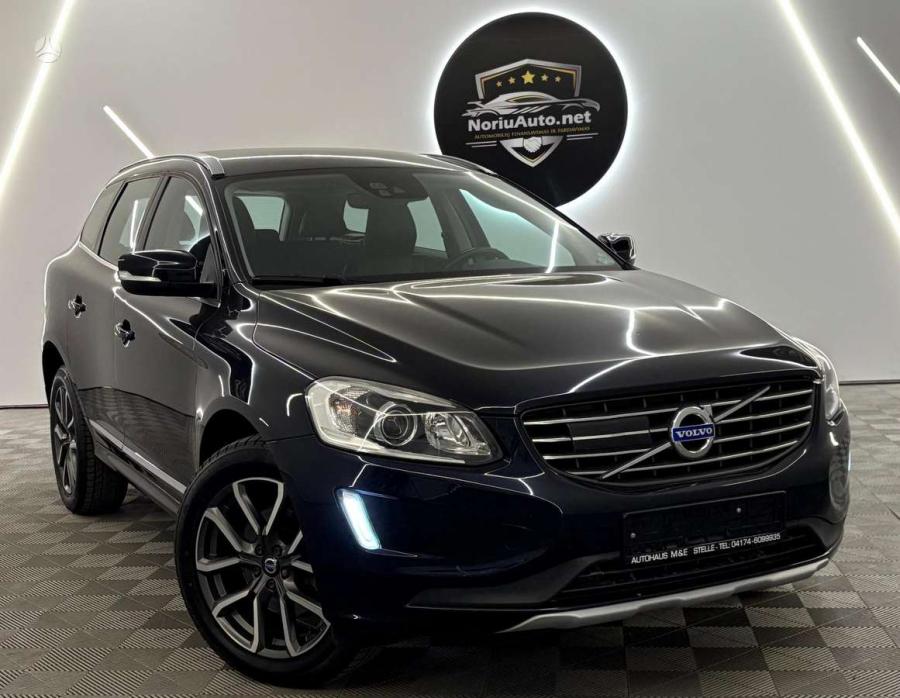 Zils Volvo XC60 2017 Marijampole, ar dzinēja tilpumu 1.97 L un nobraukumu 327 tūkst. km par 11850 €, foto 1 vietnē AUTOMOTO.COM.LV