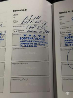 Zils Volvo XC60 2017 Viļņa, ar dzinēja tilpumu 1.97 L un nobraukumu 93 tūkst. km par 22900 €, foto 20 vietnē AUTOMOTO.COM.LV