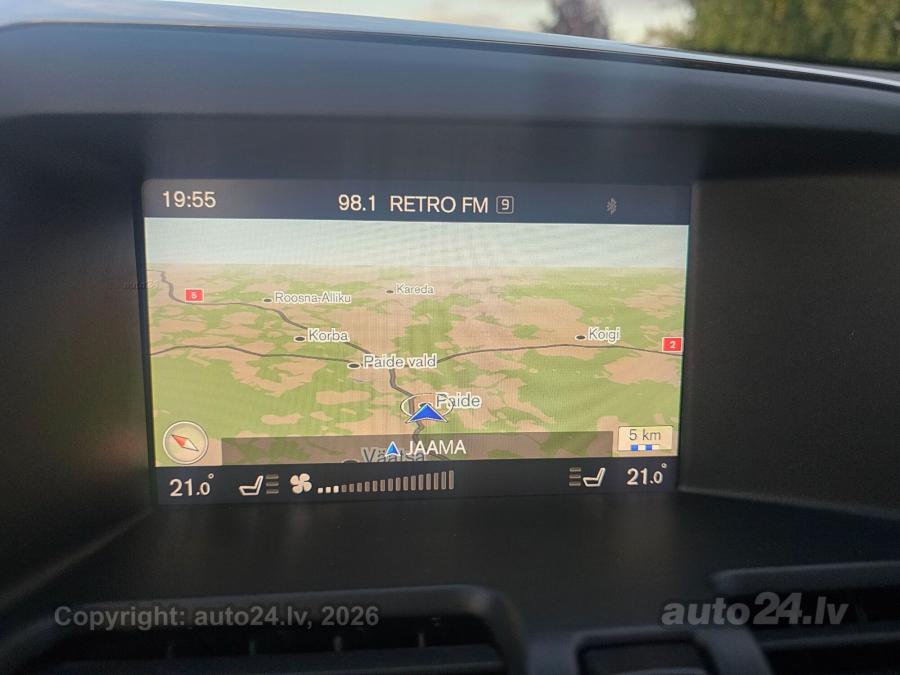 Blue Volvo XC60 2017 in Paide, with an engine capacity of 2.40 L and mileage of 189 thousand km for 15900 €, photo 16 on AUTOMOTO.COM.LV
