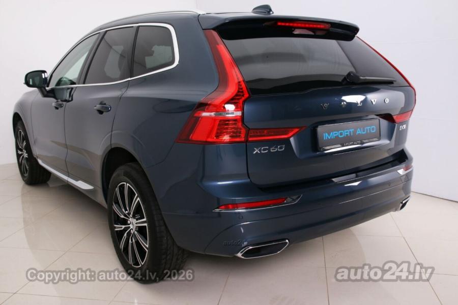 Blue Volvo XC60 2018 in Parnu, with an engine capacity of 2.00 L and mileage of 119 thousand km for 29990 €, photo 4 on AUTOMOTO.COM.LV