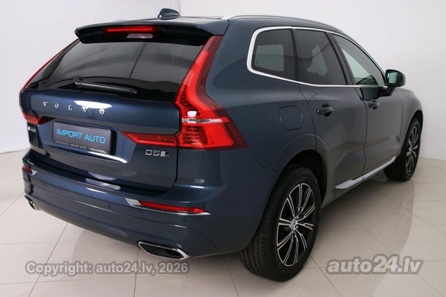 Blue Volvo XC60 2018 in Parnu, with an engine capacity of 2.00 L and mileage of 119 thousand km for 29990 €, photo 6 on AUTOMOTO.COM.LV