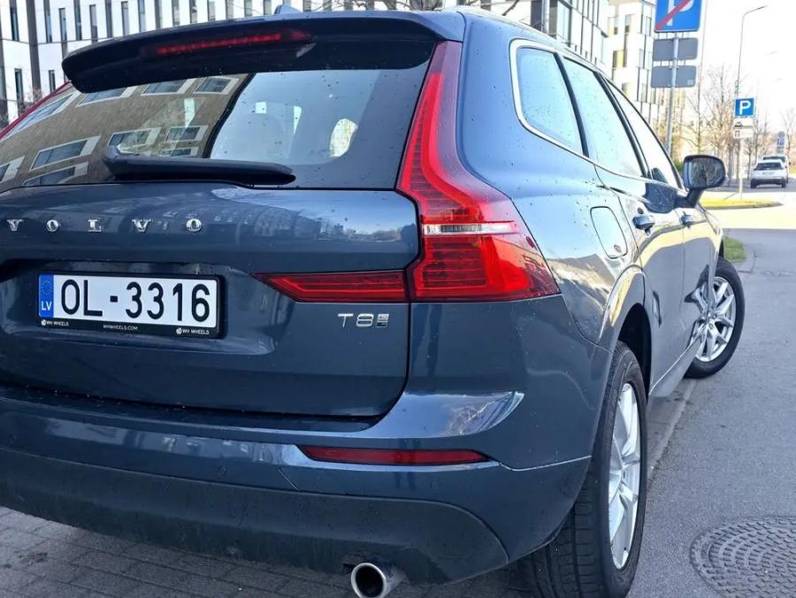Blue Volvo XC60 2018 in Riga, with an engine capacity of 2.00 L and mileage of 66 thousand km for 26490 €, photo 54 on AUTOMOTO.COM.LV