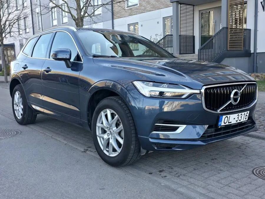 Blue Volvo XC60 2018 in Riga, with an engine capacity of 2.00 L and mileage of 66 thousand km for 26490 €, photo 68 on AUTOMOTO.COM.LV