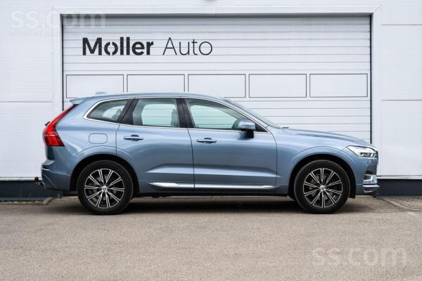 Blue Volvo XC60 2018 in Riga, with an engine capacity of 2.00 L and mileage of 193 thousand km for 17950 €, photo 5 on AUTOMOTO.COM.LV