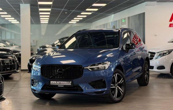 Blue Volvo XC60 2018 in Klaipeda, with an engine capacity of 1.97 L and mileage of 201 thousand km for 22500 €, photo 1 on AUTOMOTO.COM.LV