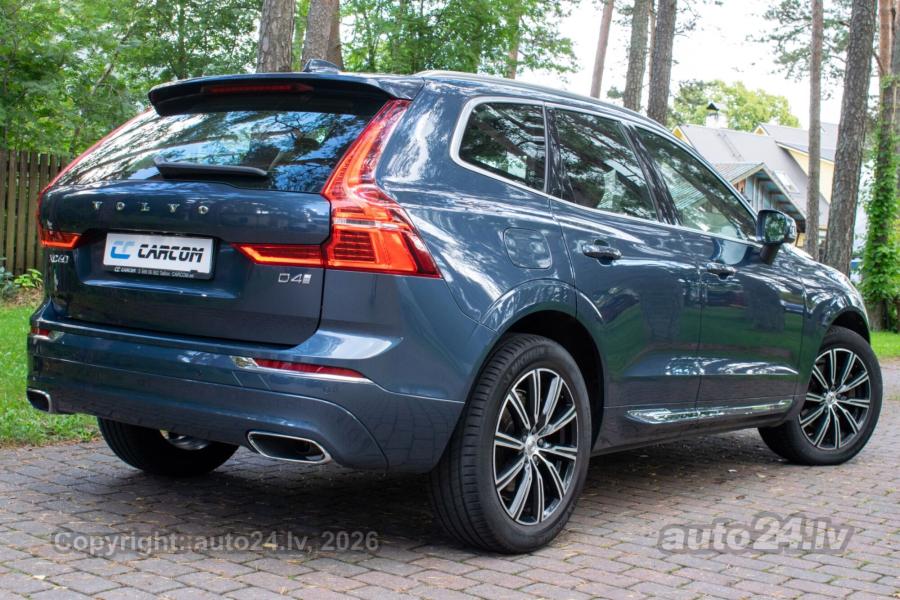 Blue Volvo XC60 2018 in Tallinn, with an engine capacity of 2.00 L and mileage of 111 thousand km for 26690 €, photo 3 on AUTOMOTO.COM.LV