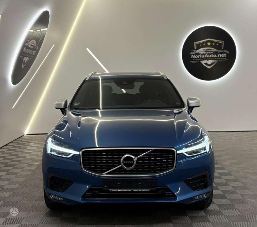 Blue Volvo XC60 2018 in Marijampole, with an engine capacity of 1.97 L and mileage of 205 thousand km for 19999 €, photo 11 on AUTOMOTO.COM.LV