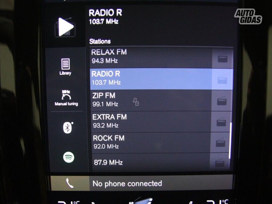 Синий Вольво ХС60 2019 в Вильнюс, объемом двигателя 2.00 л и пробегом 130 тыс. км за 26699 €, фото 22 на AUTOMOTO.COM.LV