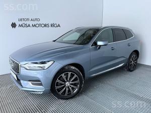 Blue Volvo XC60 2019 in Riga, with an engine capacity of 2.00 L and mileage of 158 thousand km for 26490 €, photo  on AUTOMOTO.COM.LV
