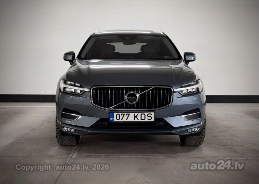 Blue Volvo XC60 2019 in Tallinn, with an engine capacity of 2.00 L and mileage of 99 thousand km for 33800 €, photo 2 on AUTOMOTO.COM.LV
