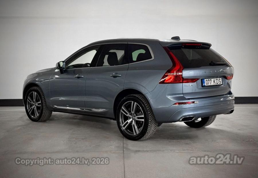 Blue Volvo XC60 2019 in Tallinn, with an engine capacity of 2.00 L and mileage of 99 thousand km for 33800 €, photo 4 on AUTOMOTO.COM.LV
