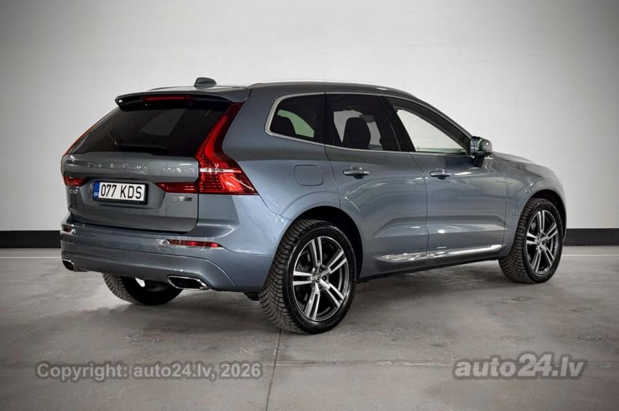 Blue Volvo XC60 2019 in Tallinn, with an engine capacity of 2.00 L and mileage of 99 thousand km for 33800 €, photo 6 on AUTOMOTO.COM.LV