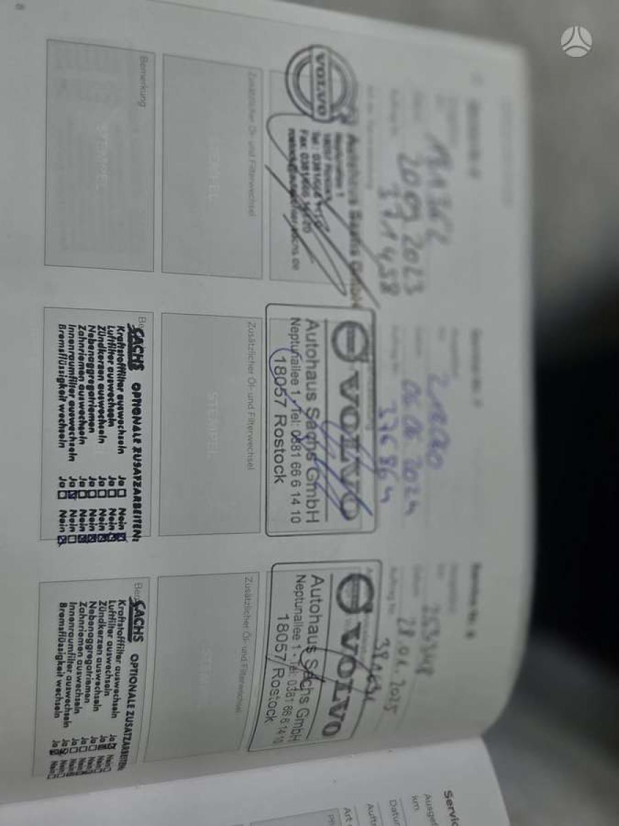 Синий Вольво ХС60 2019 в Вильнюс, объемом двигателя 1.97 л и пробегом 300 тыс. км за 15500 €, фото 25 на AUTOMOTO.COM.LV