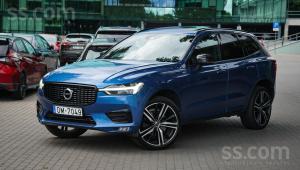 Синий Вольво ХС60 2019 в Рига, объемом двигателя 2.00 л и пробегом 250 тыс. км за 19950 €, фото  на AUTOMOTO.COM.LV