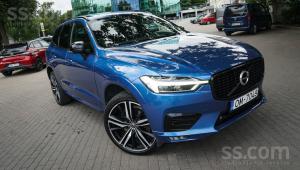Blue Volvo XC60 2019 in Riga, with an engine capacity of 2.00 L and mileage of 250 thousand km for 19950 €, photo 5 on AUTOMOTO.COM.LV