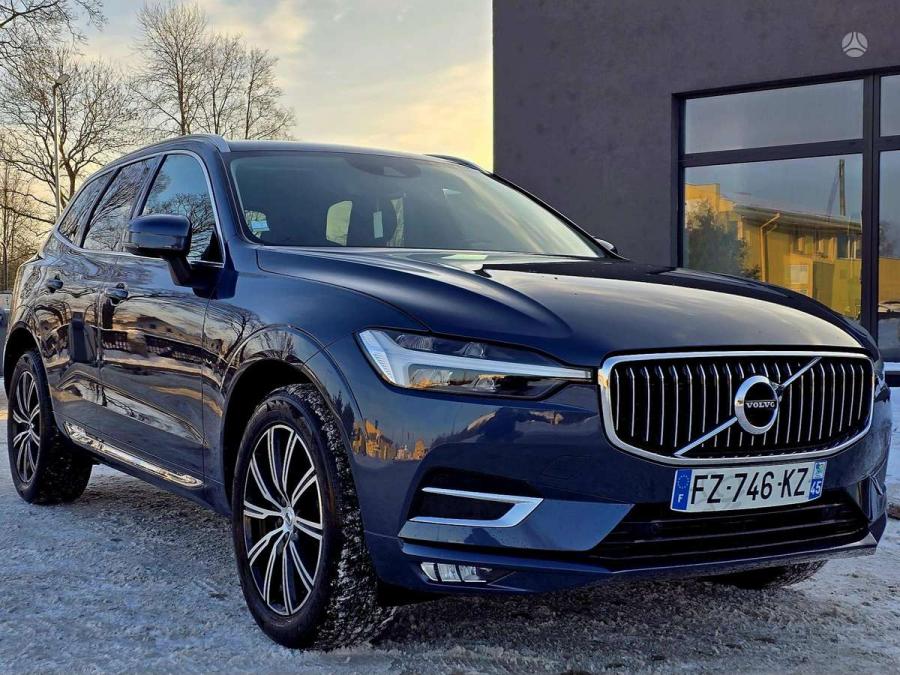 Blue Volvo XC60 2021 in Taurage, with an engine capacity of 1.97 L and mileage of 250 thousand km for 20500 €, photo 3 on AUTOMOTO.COM.LV
