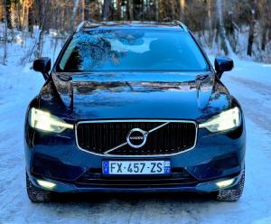 Zils Volvo XC60 2021 Viļņa, ar dzinēja tilpumu 1.97 L un nobraukumu 222 tūkst. km par 21300 €, foto  vietnē AUTOMOTO.COM.LV