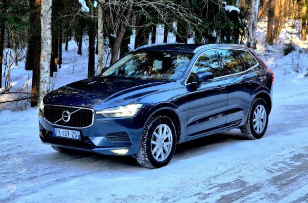Blue Volvo XC60 2021 in Vilnius, with an engine capacity of 1.97 L and mileage of 222 thousand km for 21300 €, photo 2 on AUTOMOTO.COM.LV