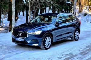 Blue Volvo XC60 2021 in Vilnius, with an engine capacity of 1.97 L and mileage of 222 thousand km for 21300 €, photo 2 on AUTOMOTO.COM.LV