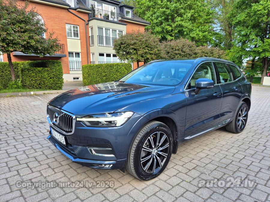 Blue Volvo XC60 2021 in Tartu, with an engine capacity of 2.00 L and mileage of 40 thousand km for 36790 €, photo 4 on AUTOMOTO.COM.LV