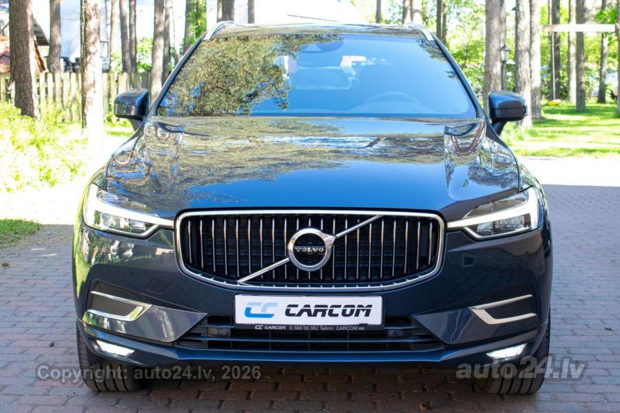 Blue Volvo XC60 2021 in Tallinn, with an engine capacity of 2.00 L and mileage of 70 thousand km for 37900 €, photo 6 on AUTOMOTO.COM.LV