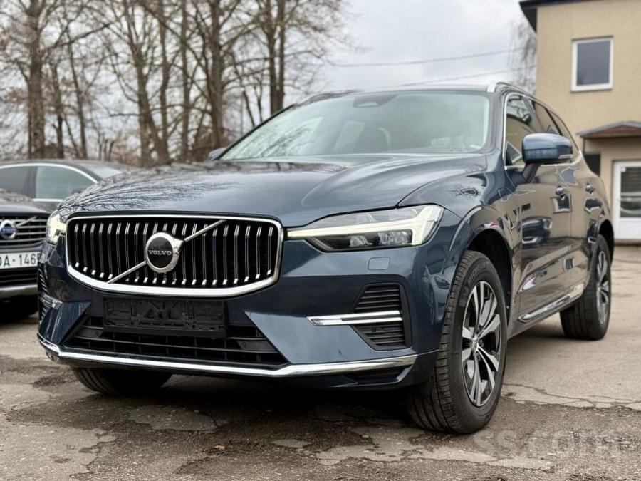 Blue Volvo XC60 2021 in Riga, with an engine capacity of 2.00 L and mileage of 0 thousand km for 32000 €, photo 3 on AUTOMOTO.COM.LV