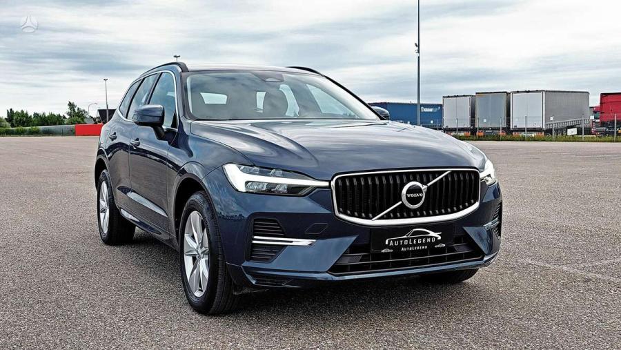 Blue Volvo XC60 2021 in Vilnius, with an engine capacity of 1.97 L and mileage of 83 thousand km for 26990 €, photo 3 on AUTOMOTO.COM.LV