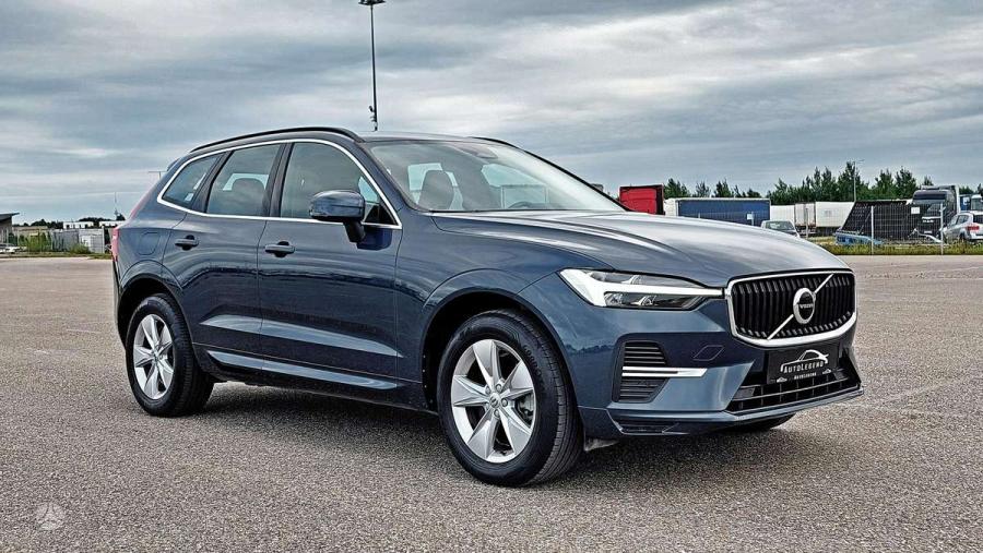 Blue Volvo XC60 2021 in Vilnius, with an engine capacity of 1.97 L and mileage of 83 thousand km for 26990 €, photo 12 on AUTOMOTO.COM.LV